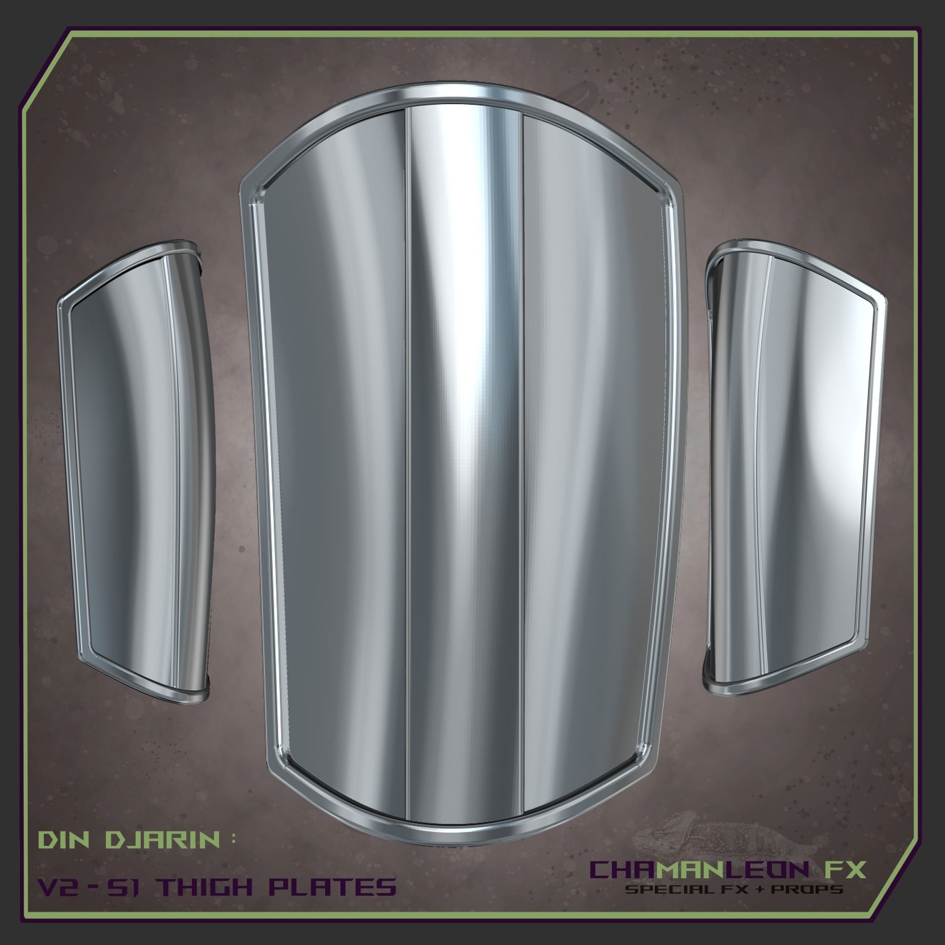 Din Djarin Mandalorian Beskar Armor Bundle Cosplay 3D model 3D ...