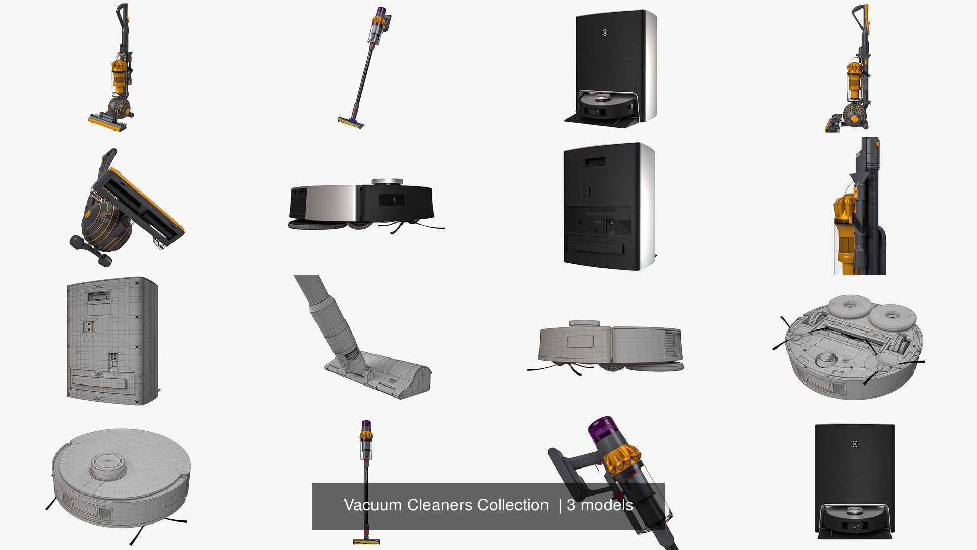 Vacuum Cleaners Collection | CGTrader