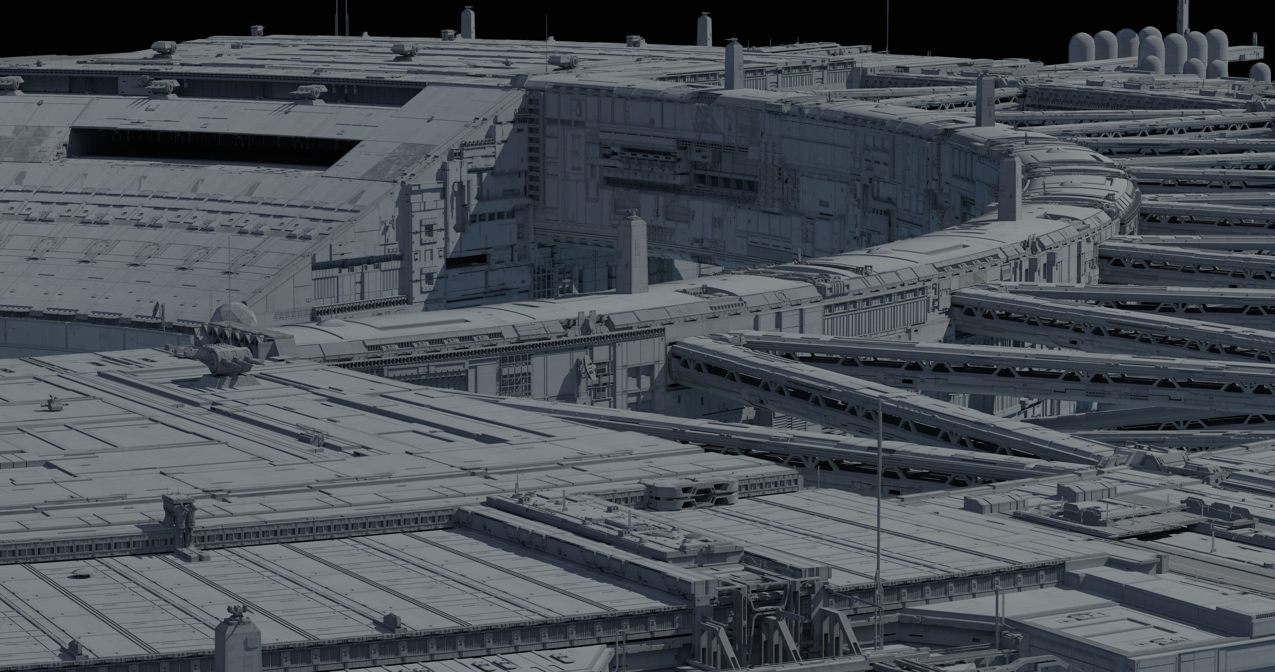 SHIELD GATE BASE 3D model | CGTrader