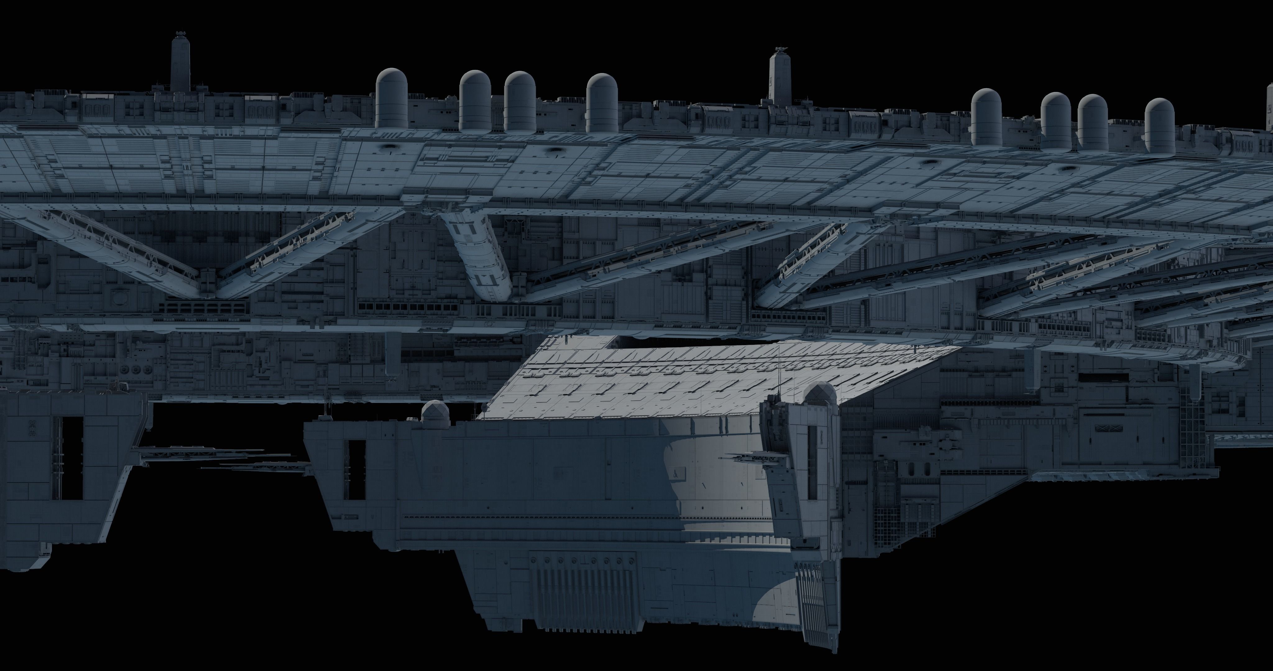 SHIELD GATE BASE 3D model | CGTrader