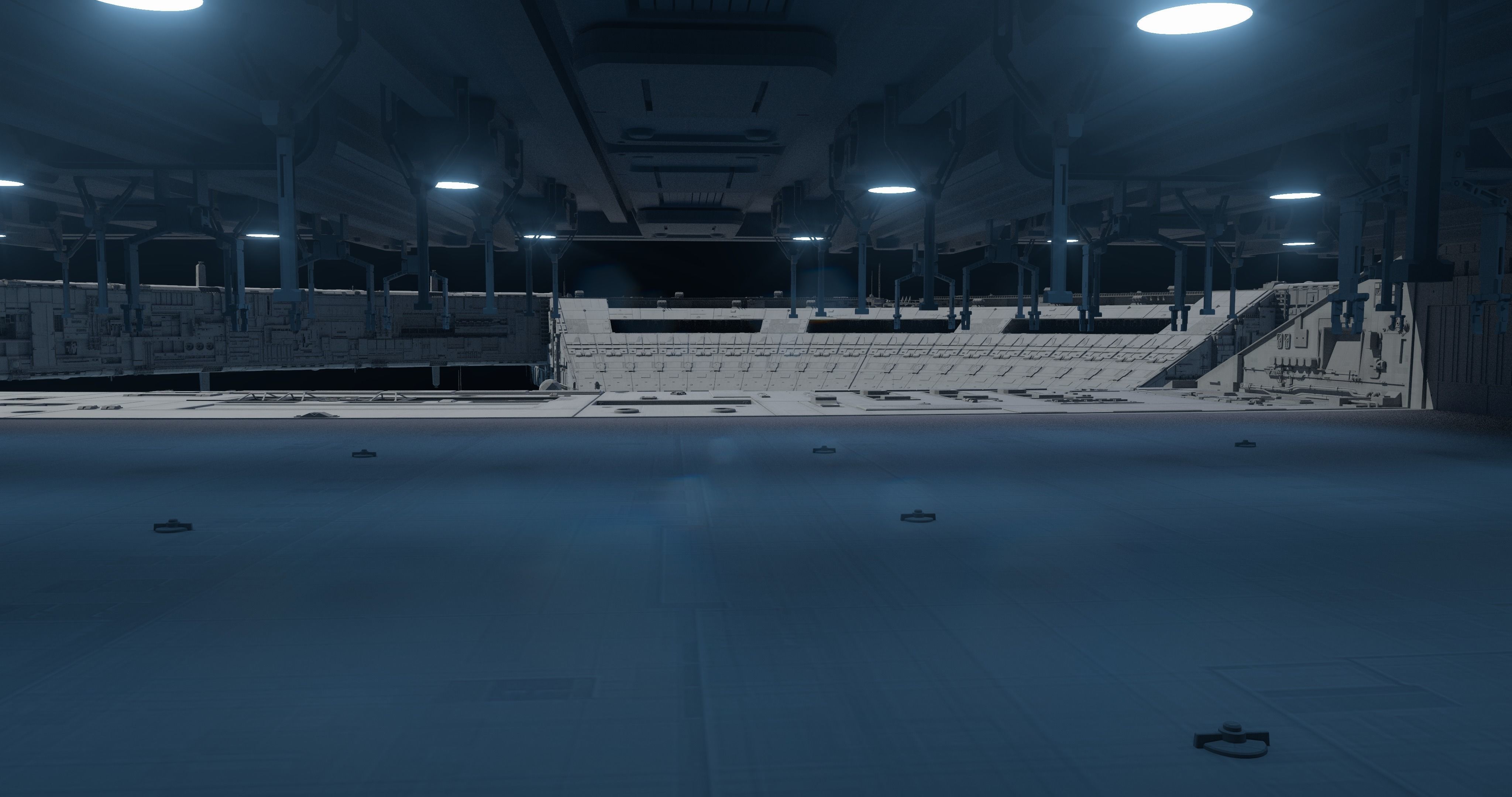 SHIELD GATE BASE 3D model | CGTrader