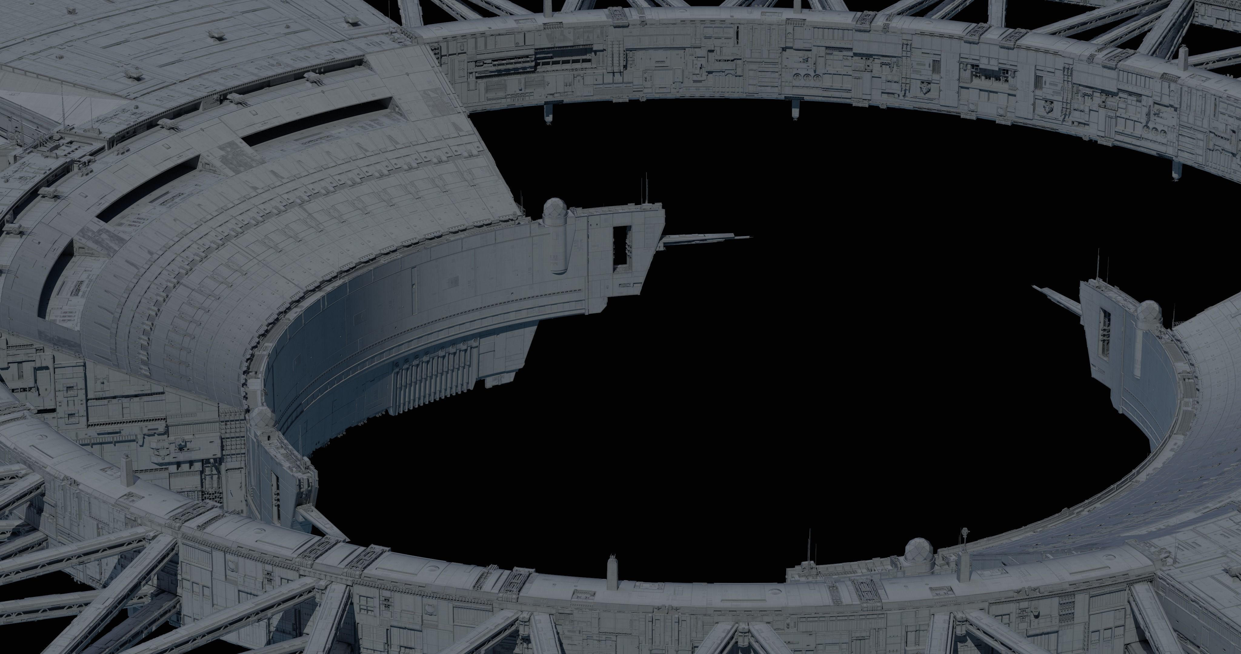 SHIELD GATE BASE 3D model | CGTrader