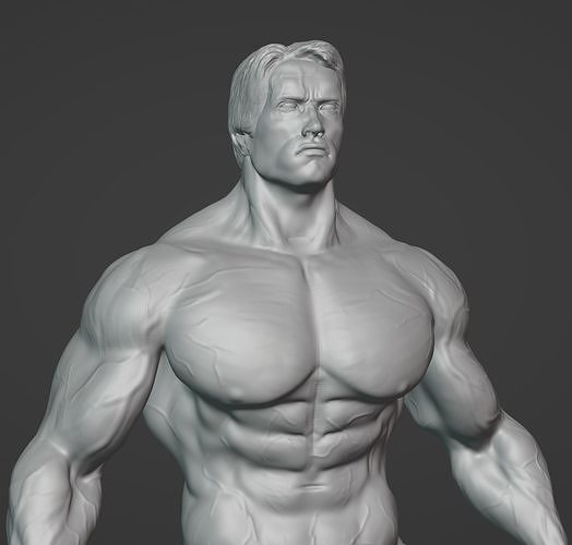 arnold schwarzenegger free 3D model | CGTrader