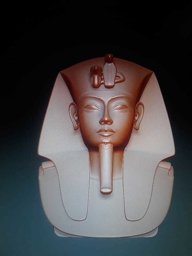 king Tutankhamun 3D model | CGTrader