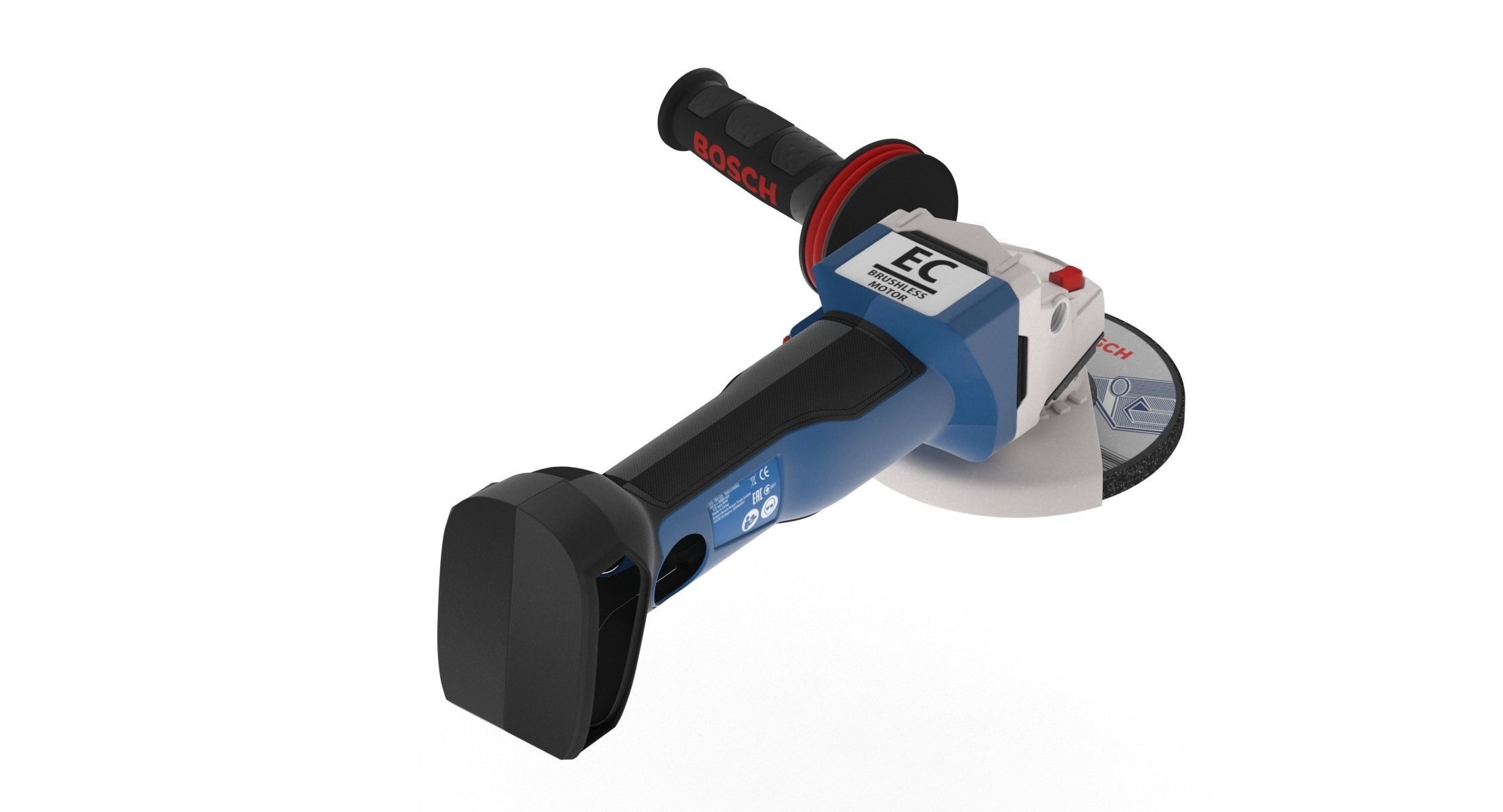 Cordless Angle Grinder GWS 3D model | CGTrader