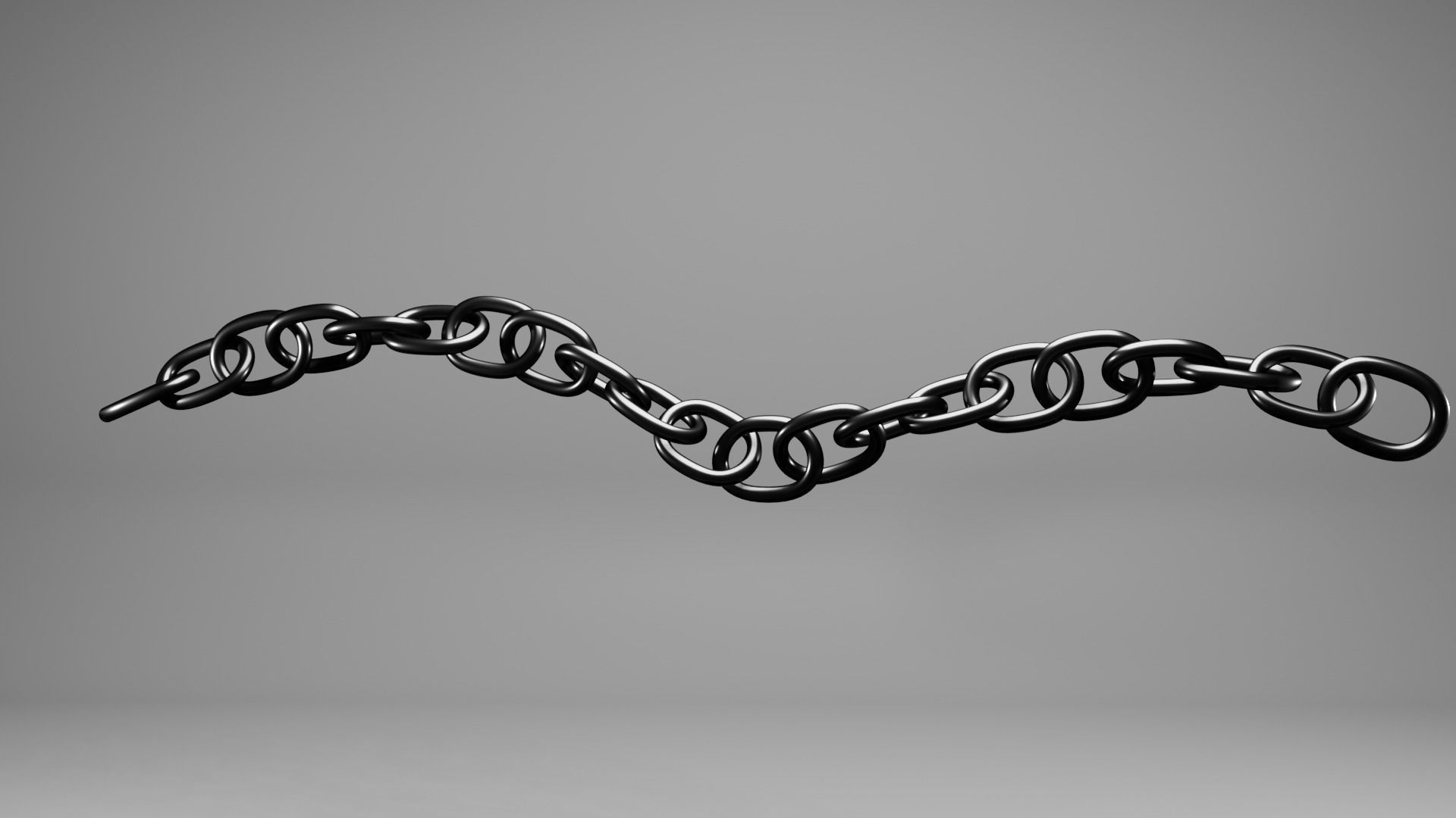 Long metal chain free 3D model | CGTrader