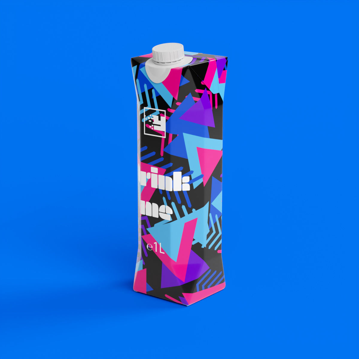 Tetra Pack Prisma Edge 1000ml with Dreamcap 3D model | CGTrader