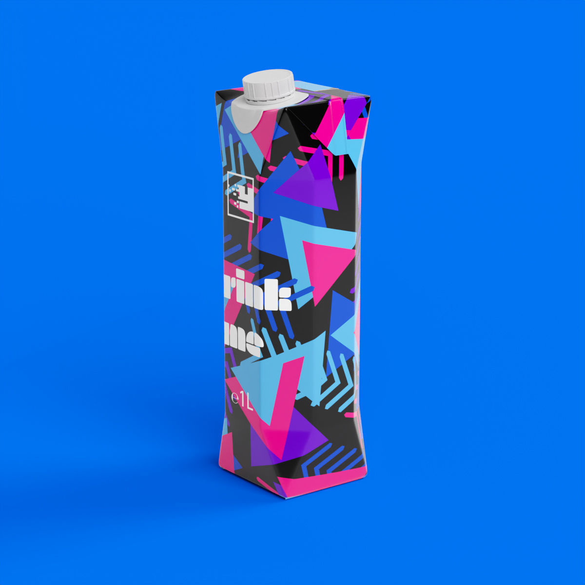 Tetra Pack Prisma Edge 1000ml with Dreamcap 3D model | CGTrader