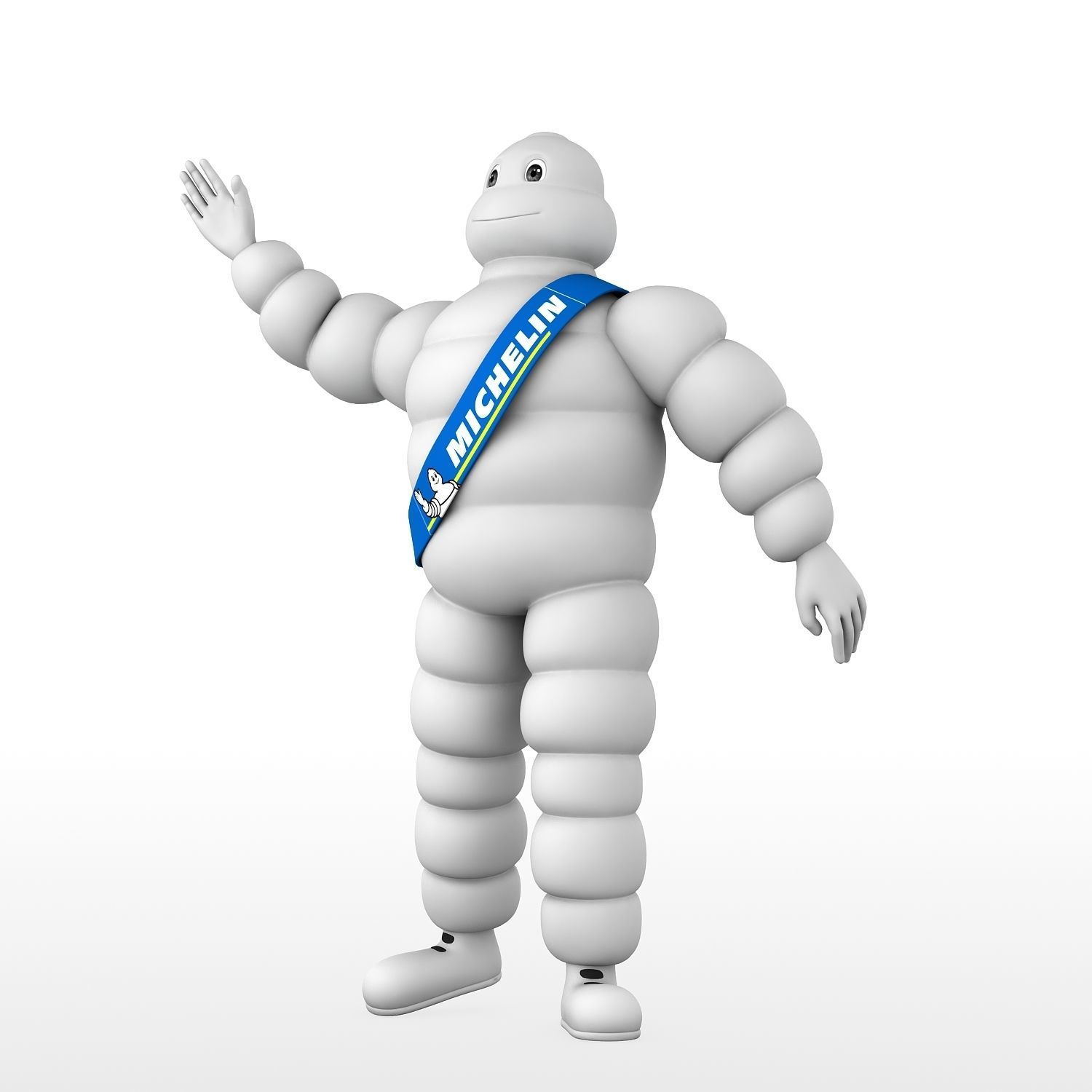 3D model Michelin Mascot VR / AR / low-poly | CGTrader