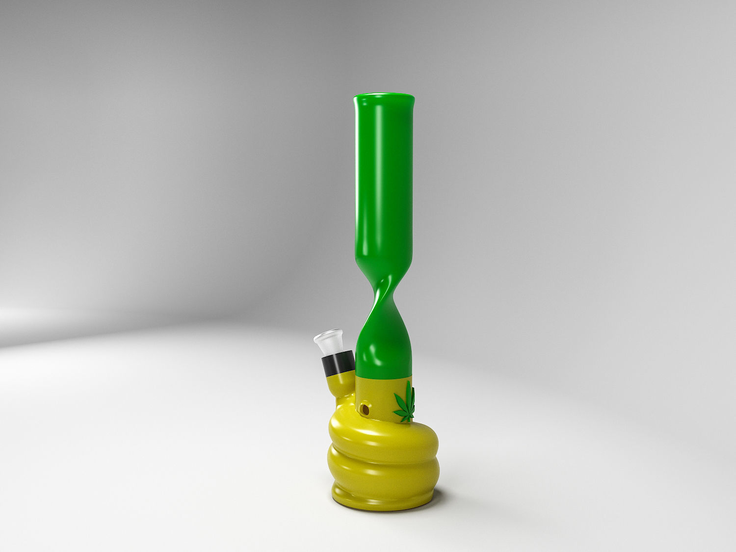Modular bong 3D model 3D printable | CGTrader