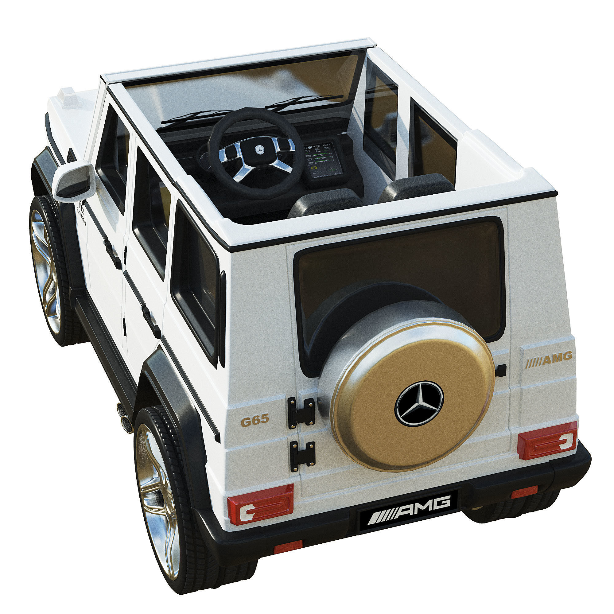 Mercedes Toy 3D model | CGTrader