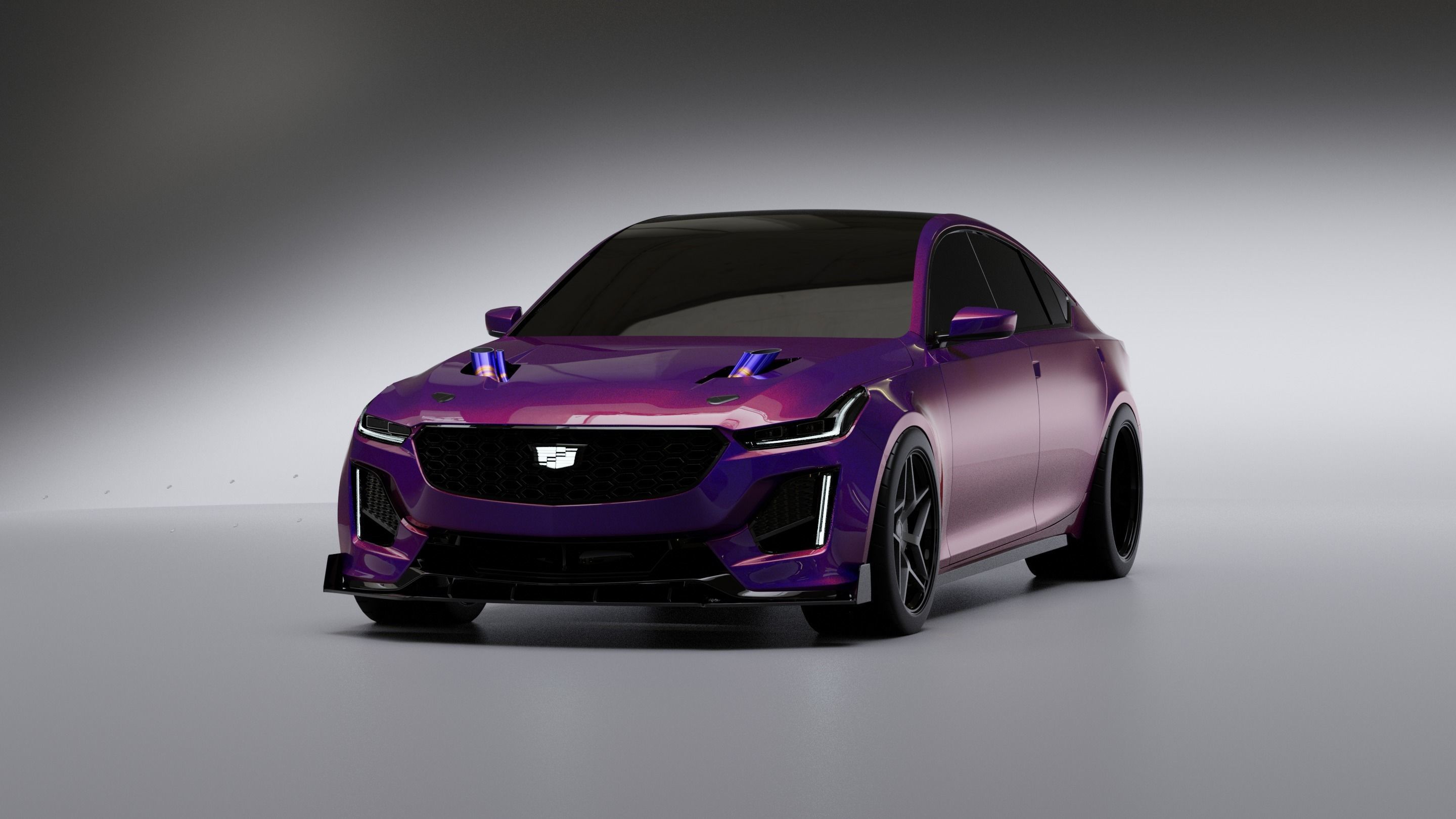 Ct5 twin turbo free 3D model | CGTrader