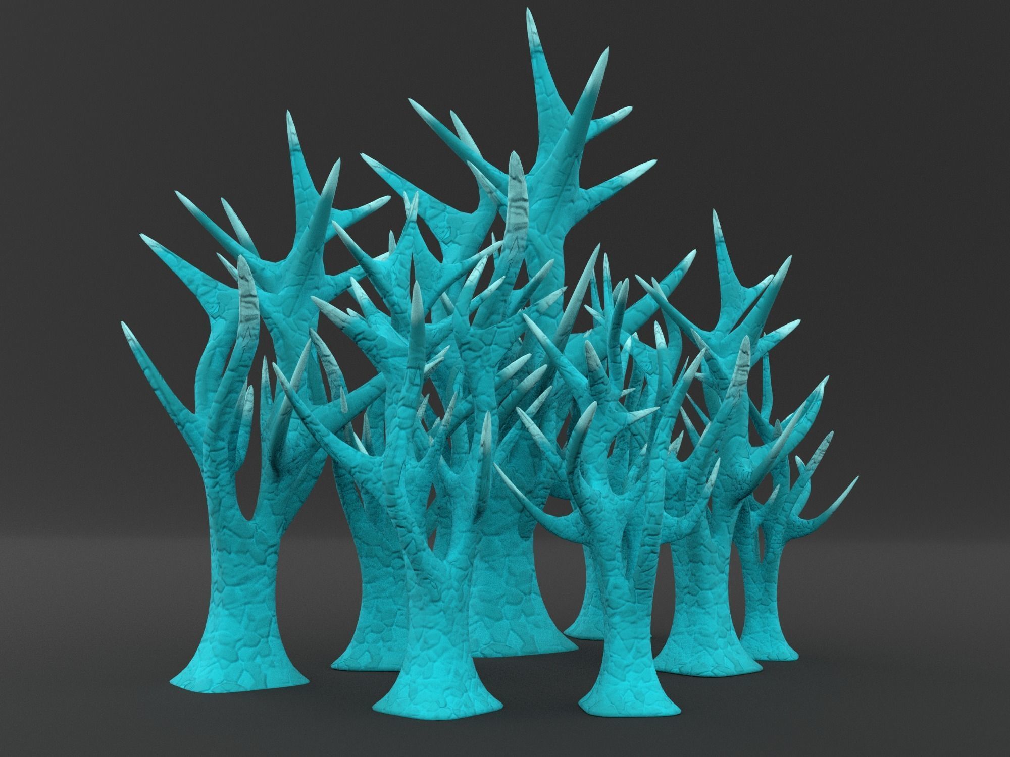 3D model Alien Plant VR / AR / low-poly | CGTrader