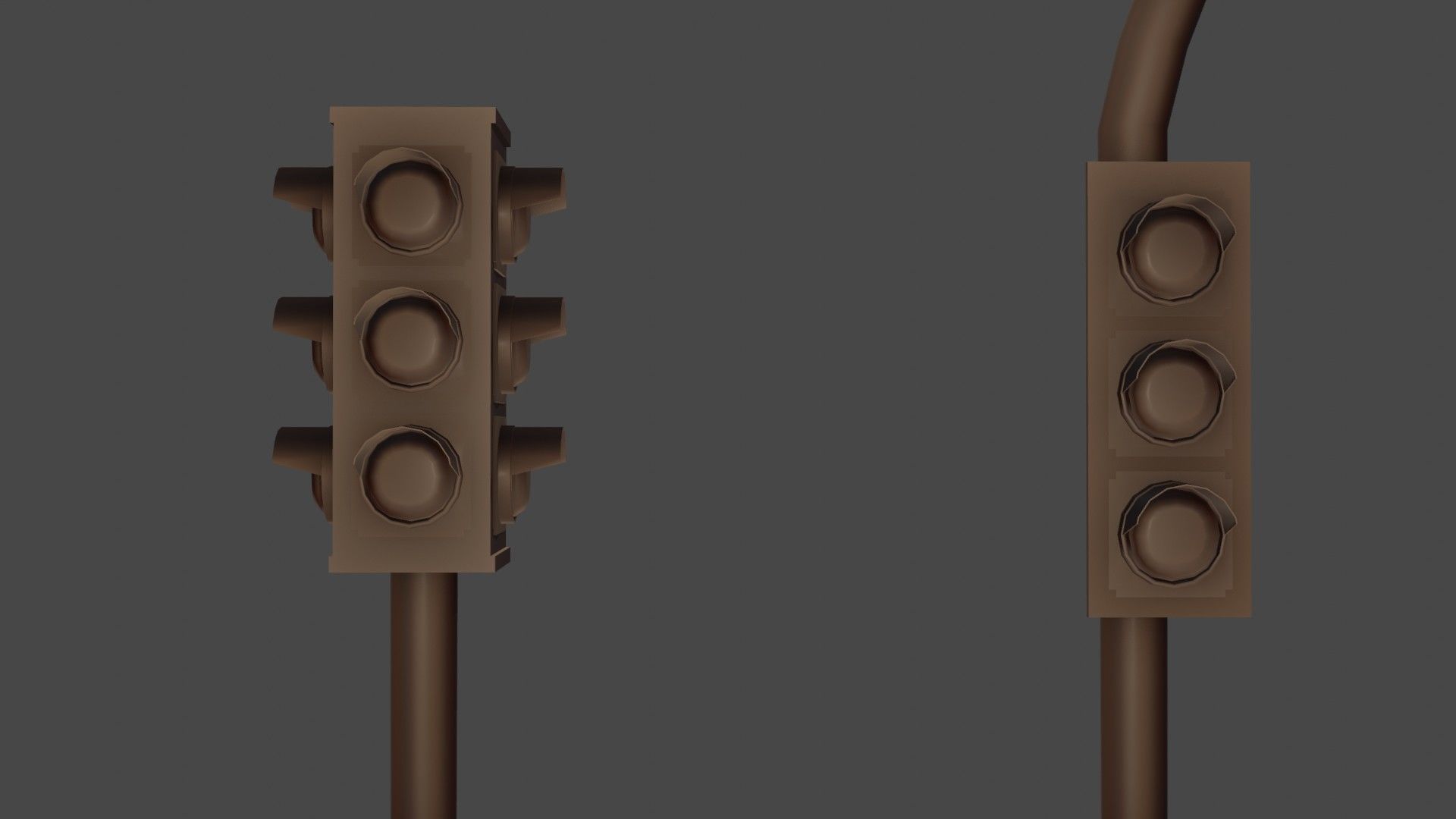 3D model traffic light VR / AR / low-poly | CGTrader