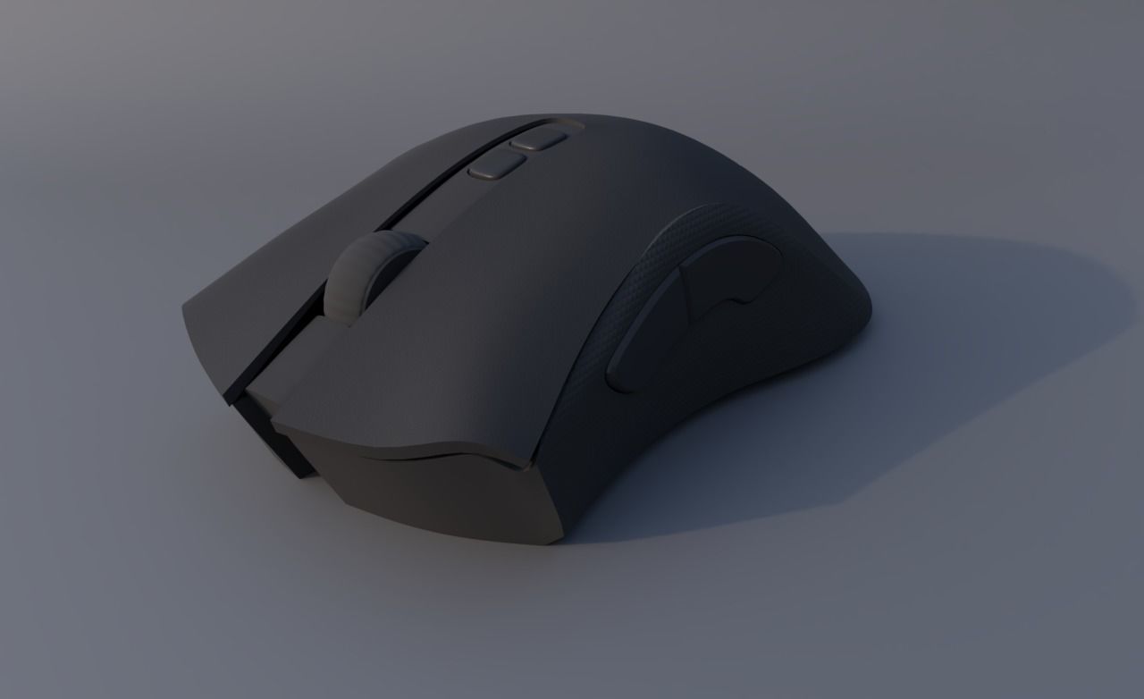 Razer Deathadder V2 Pro free 3D model | CGTrader
