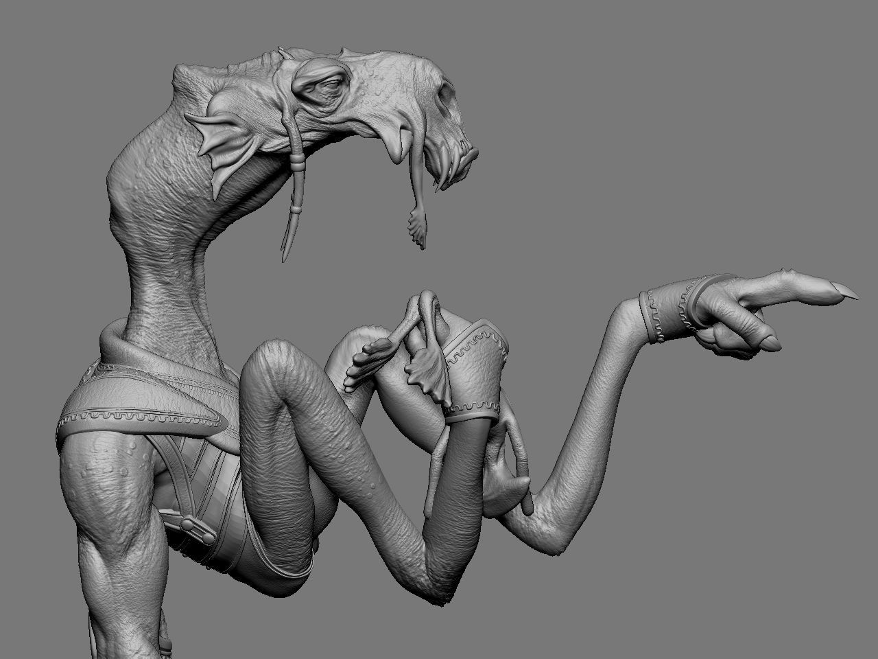 Sebulba 3D model 3D printable | CGTrader