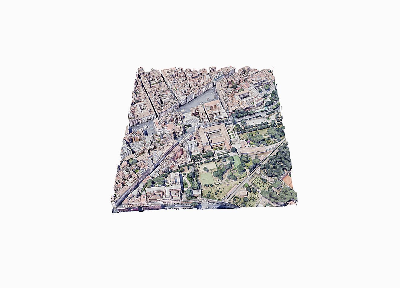 3D model Piazza di Spagna VR / AR / low-poly | CGTrader