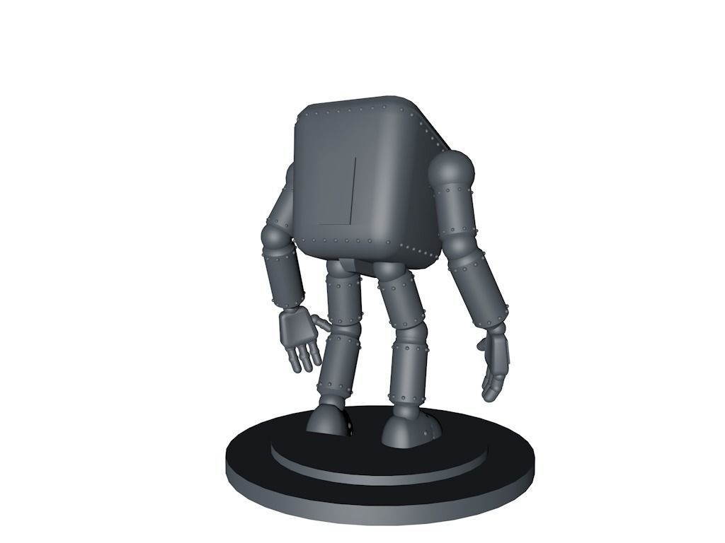 ROBONOID from Future Boy Conan 3D model 3D printable | CGTrader