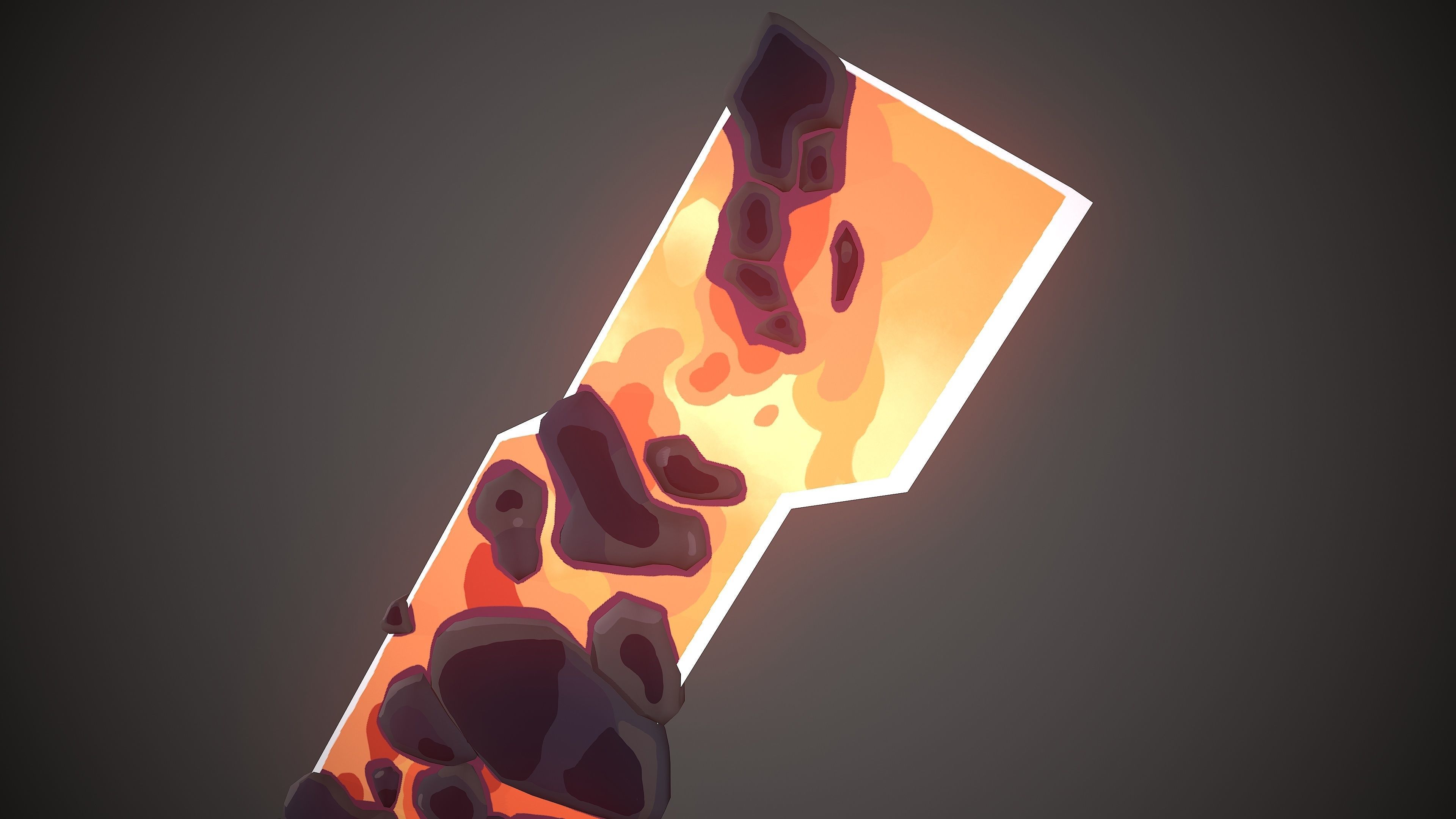 3D model Magma Sword VR / AR / low-poly | CGTrader