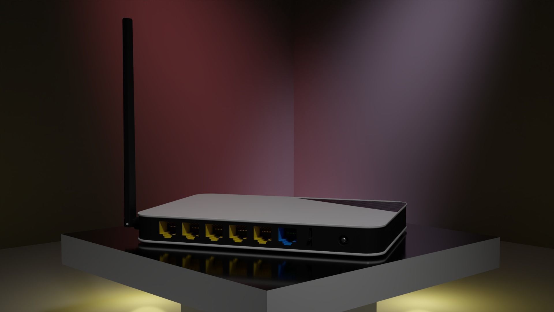 router wi-fi 3D model | CGTrader