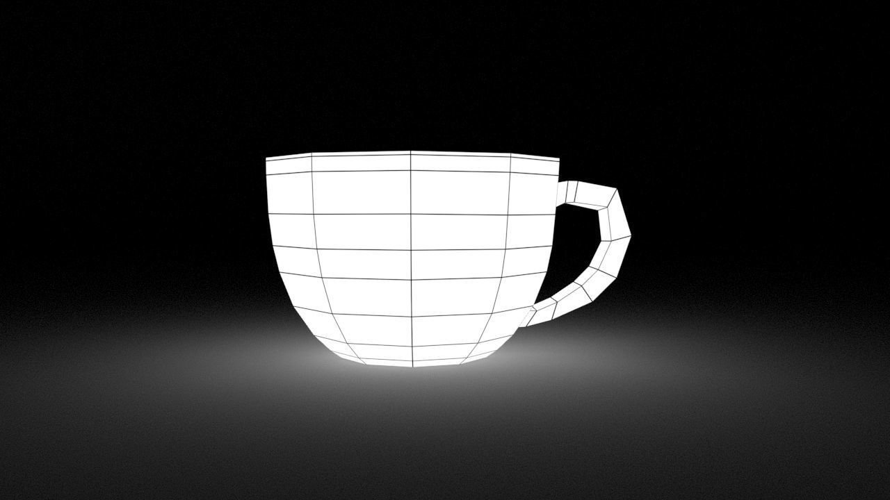 Low poly Cup coffee free VR / AR / low-poly 3D model | CGTrader