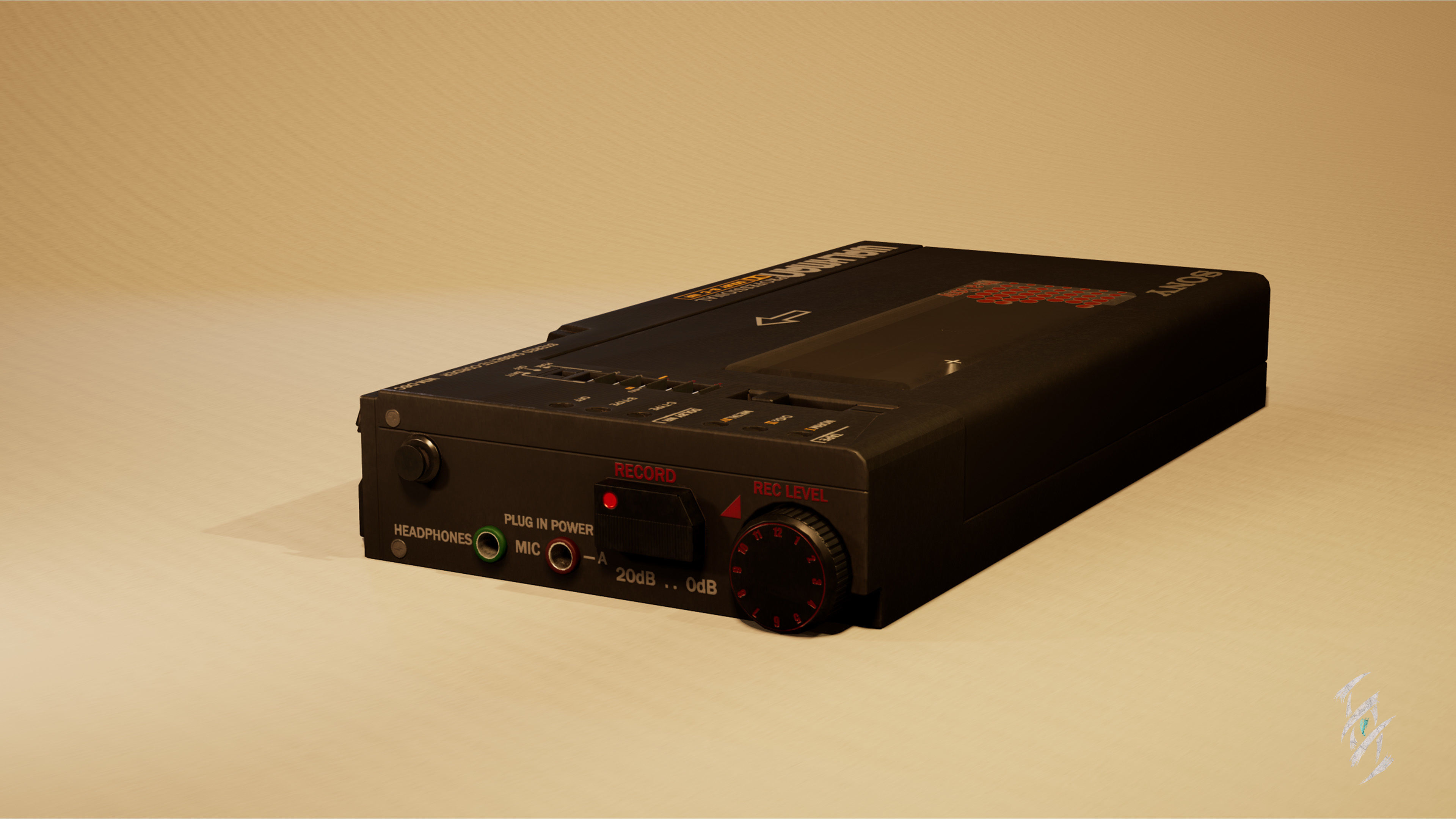 3D model Walkman professional wm-d6c VR / AR / low-poly | CGTrader