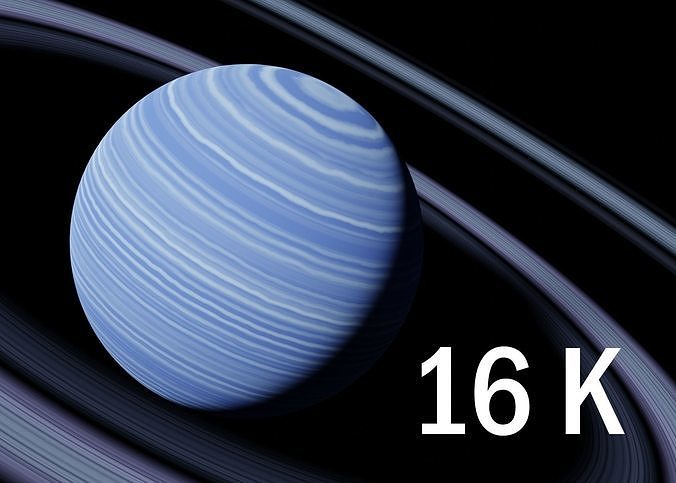16K Photorealistic Gas Giant Planet 3D model free 3D model | CGTrader