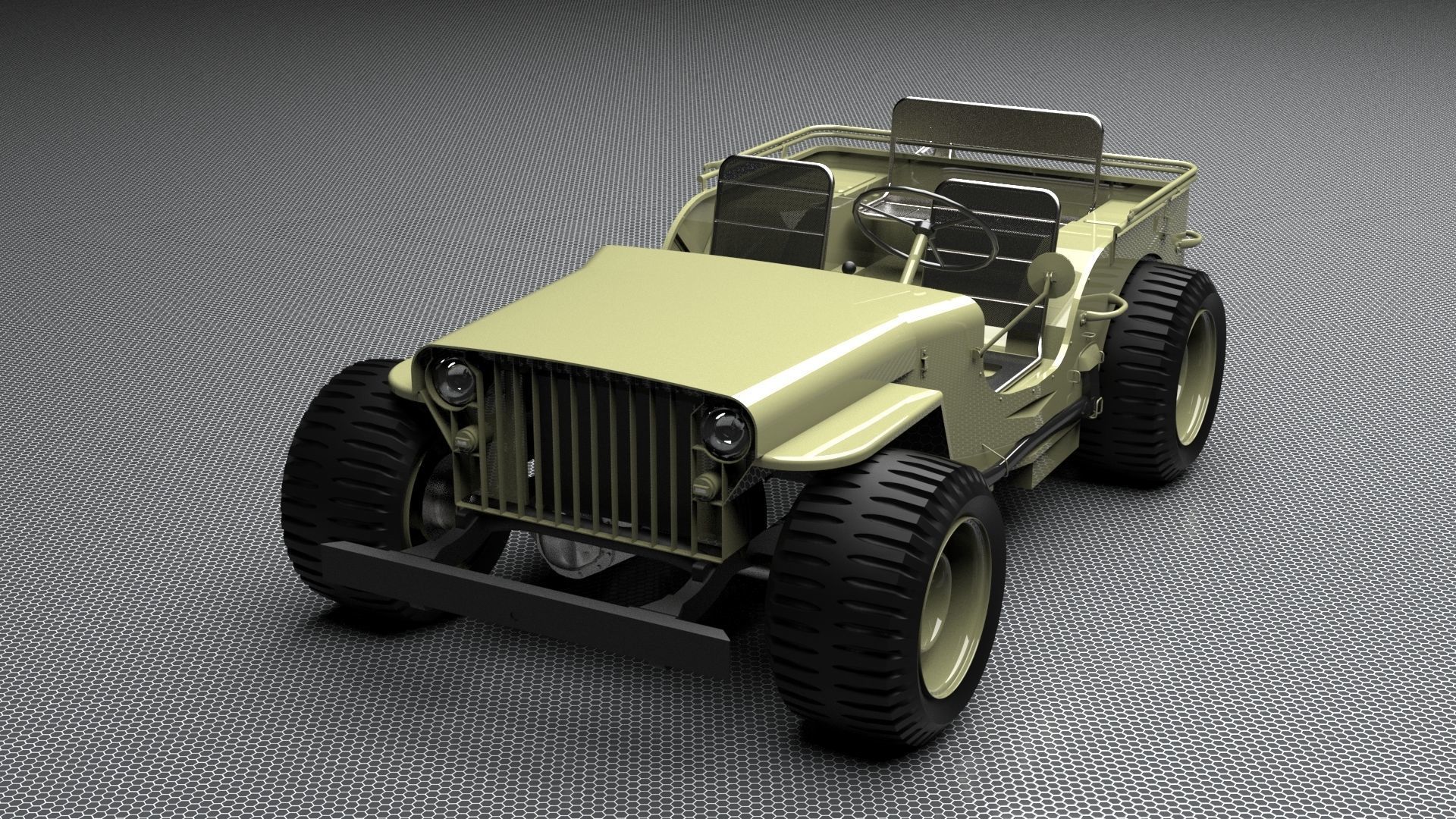 JEEP WILLYS 3D model | CGTrader