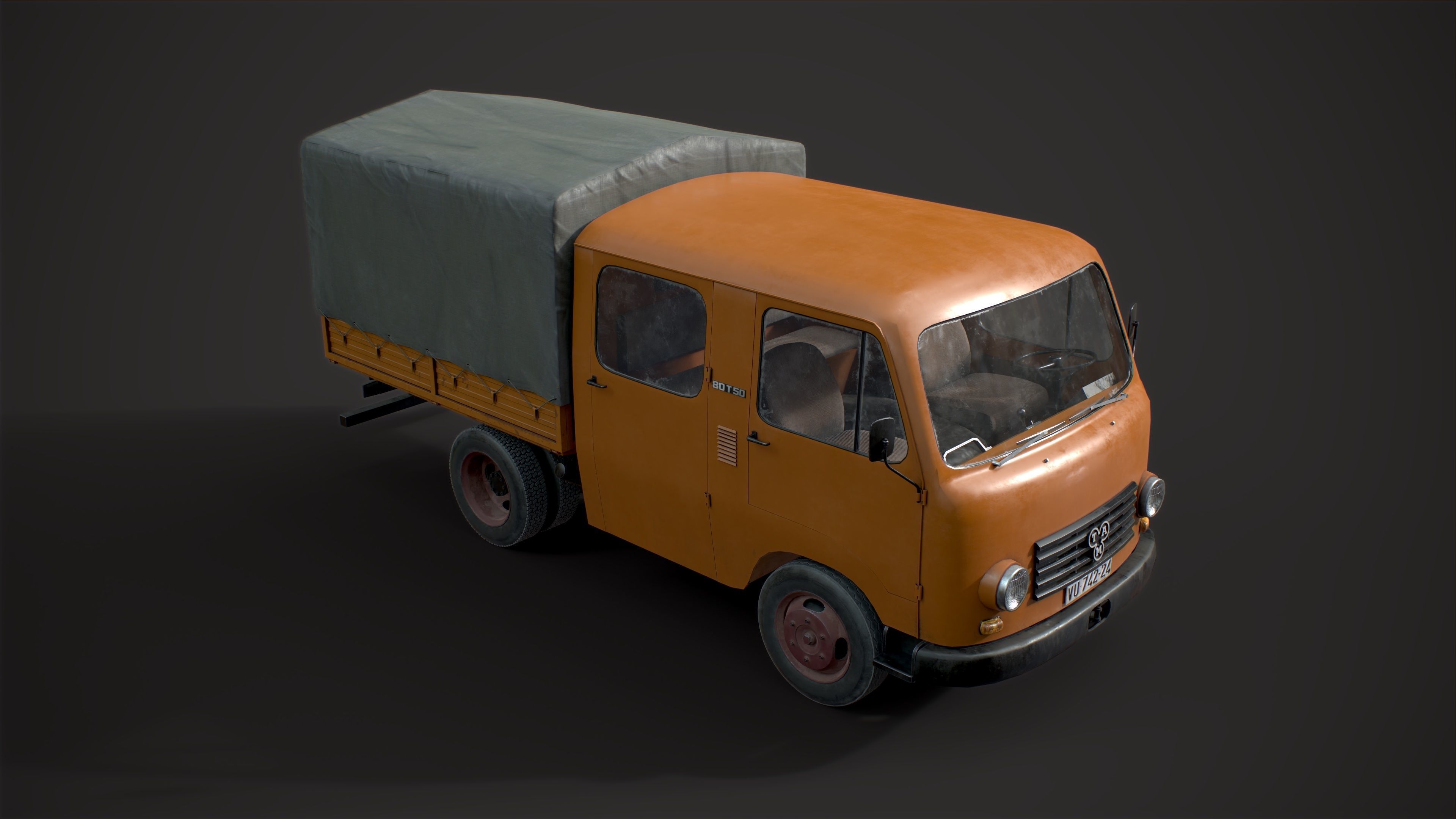 TAM 80 3D model | CGTrader
