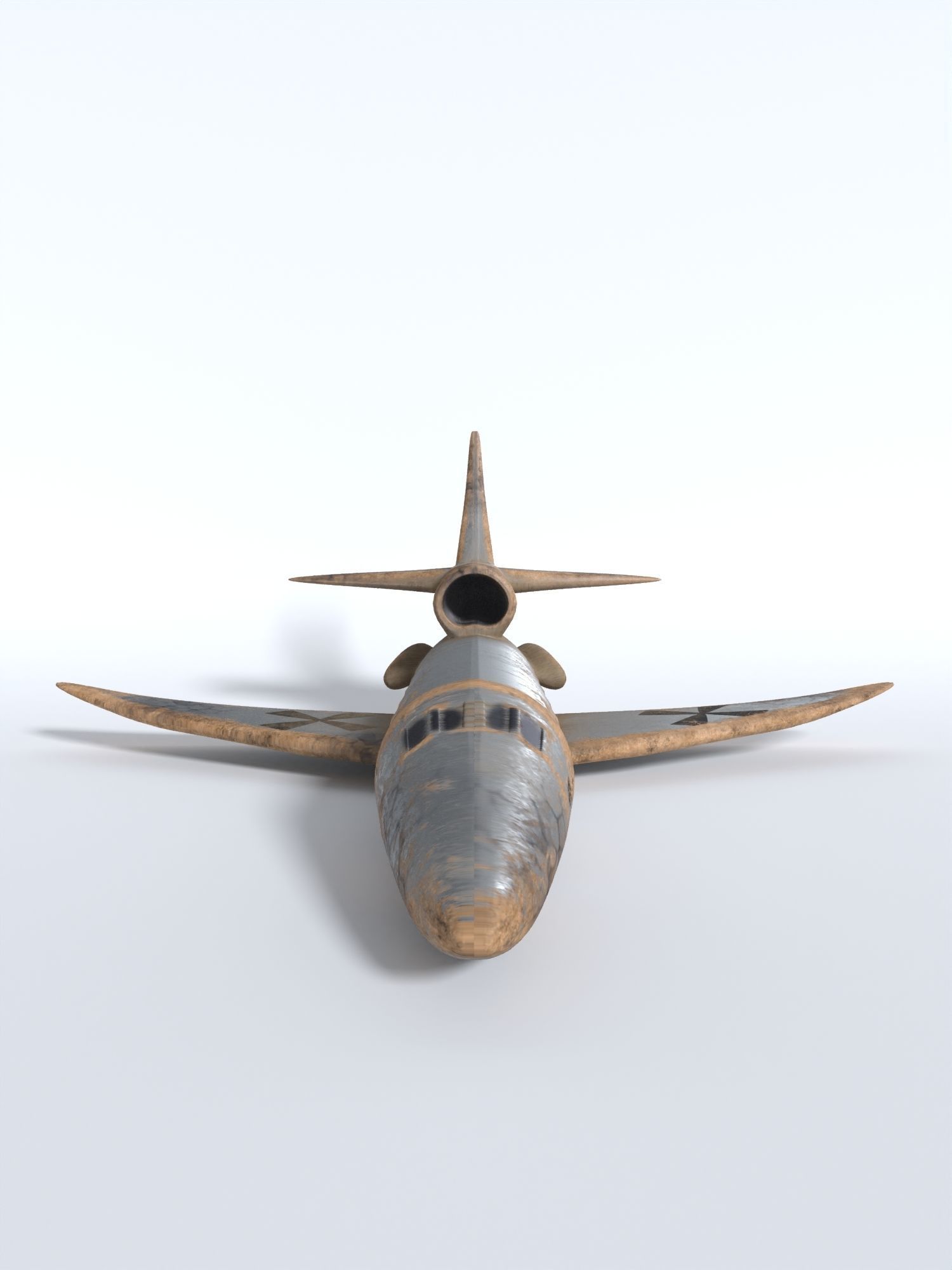 3D model A rusty abandoned plane VR / AR / low-poly | CGTrader