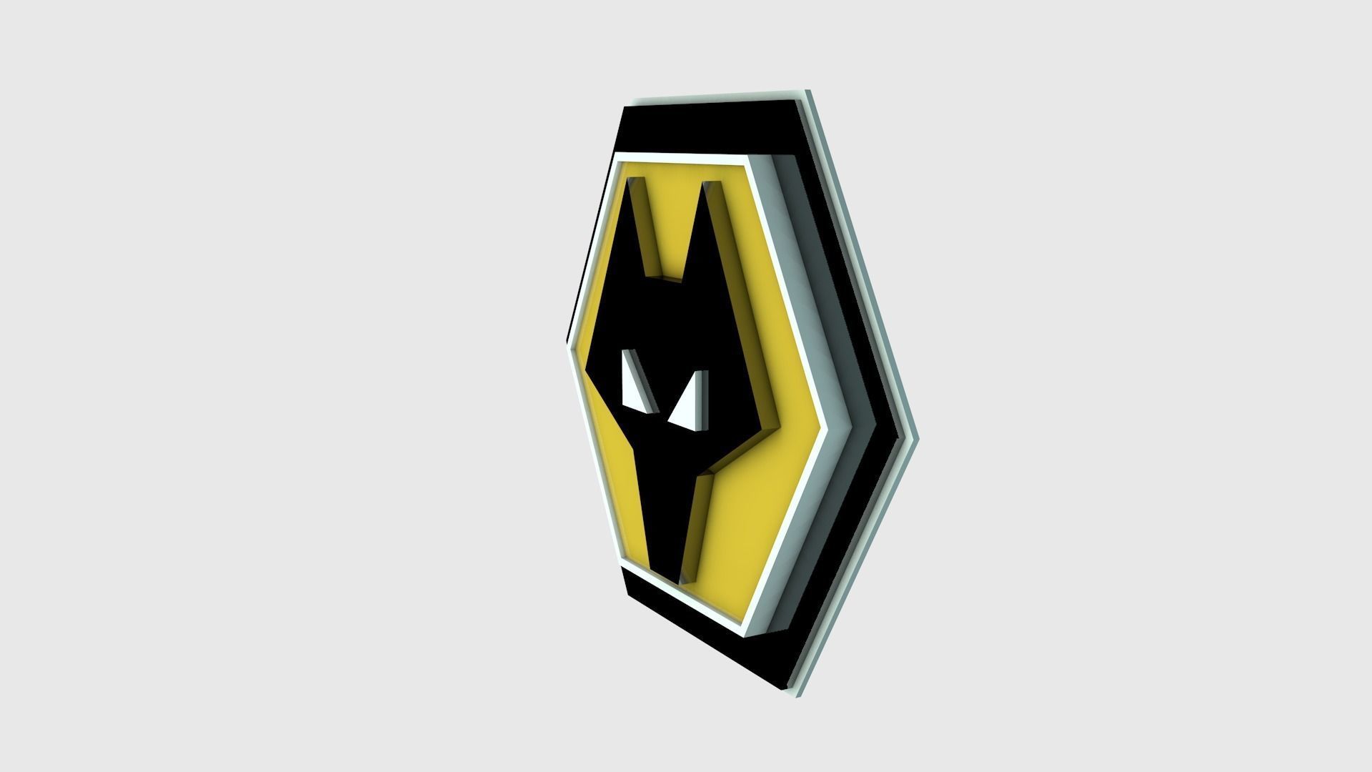 Wolverhampton Logo 3D model | CGTrader