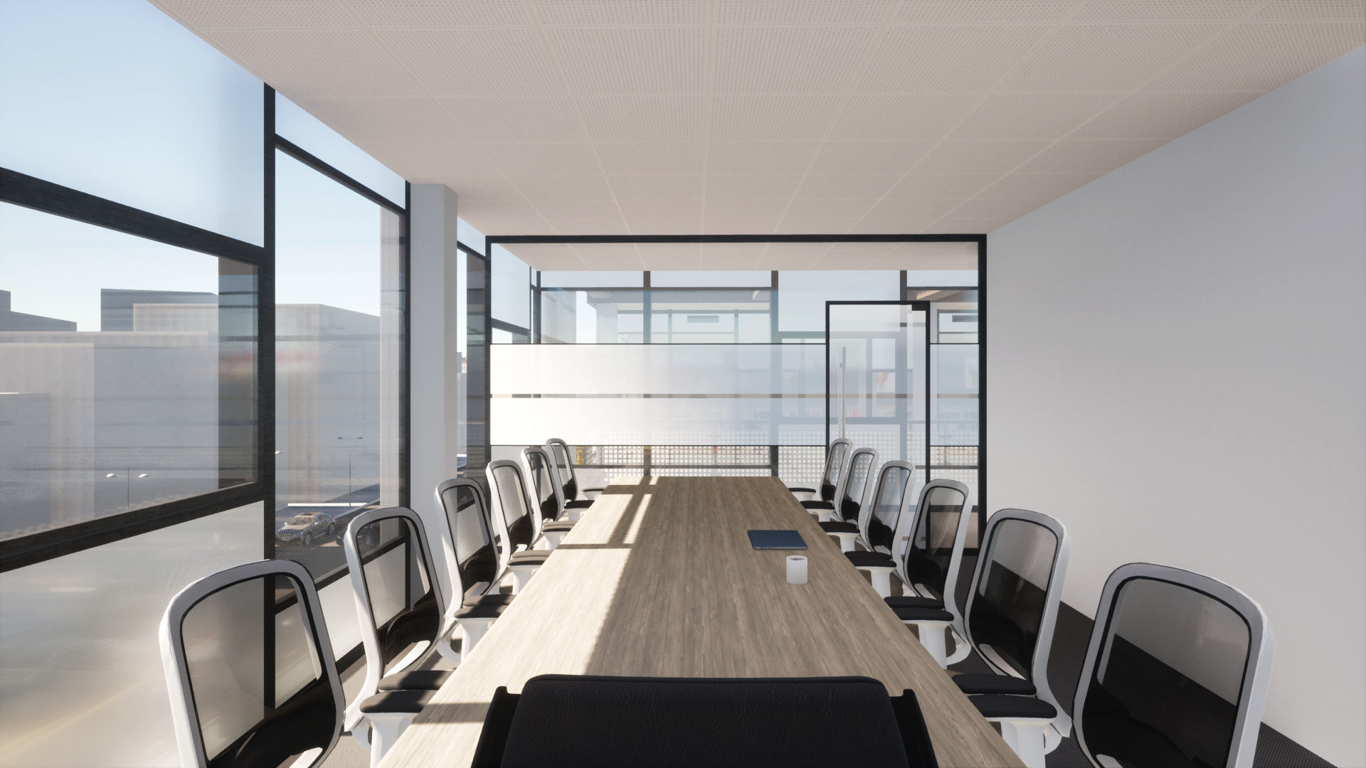 Coworking Space 3D model animated | CGTrader