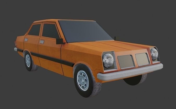 3D model Chevrolet Chevette VR / AR / low-poly | CGTrader