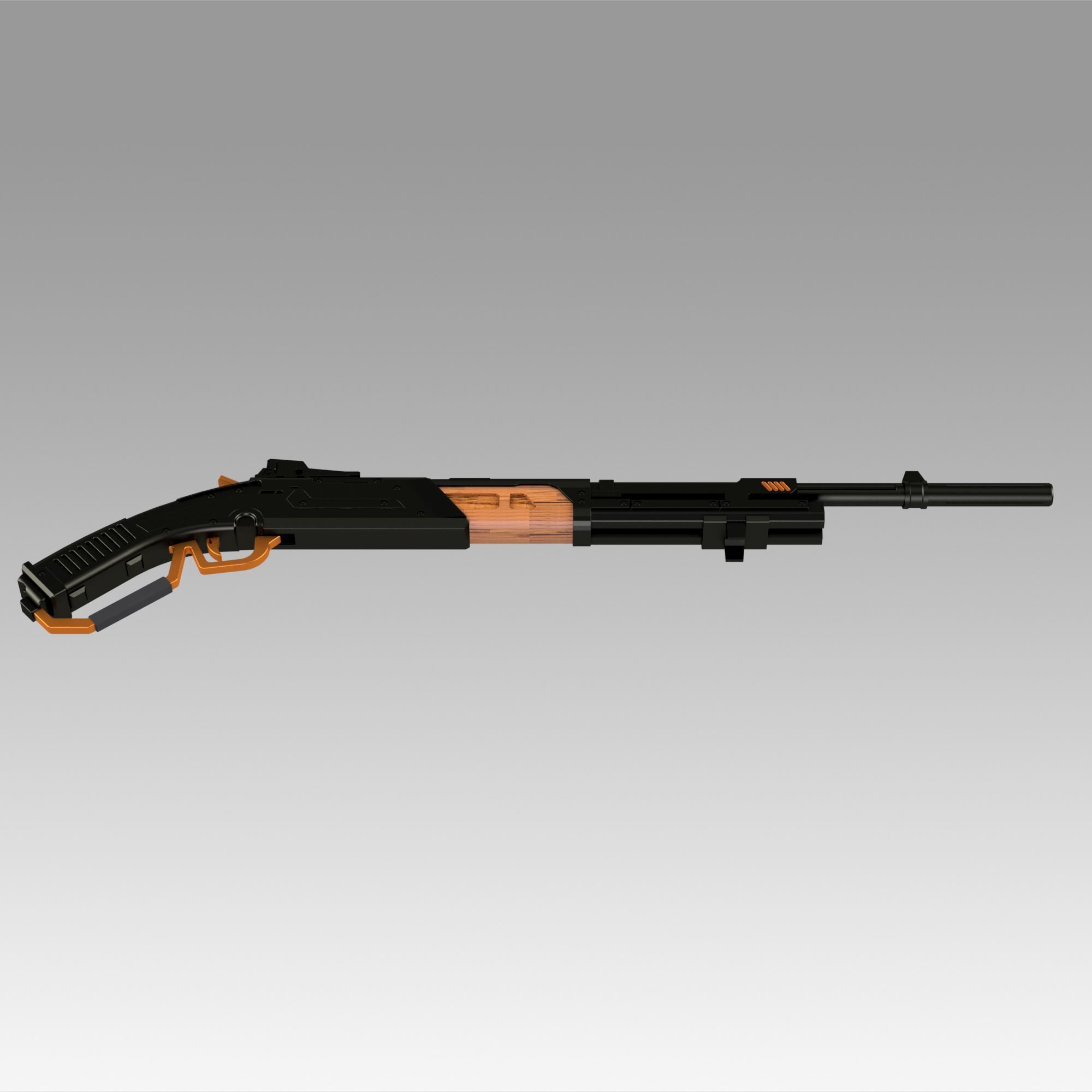 Apex Legends 30-30 Repeater lever action Assault 3D model | CGTrader