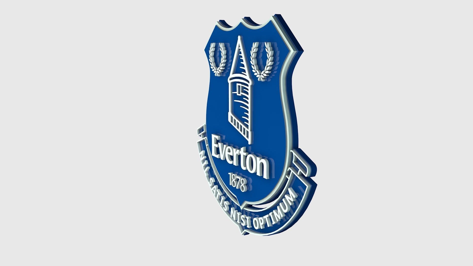 Everton Logo 3D model | CGTrader