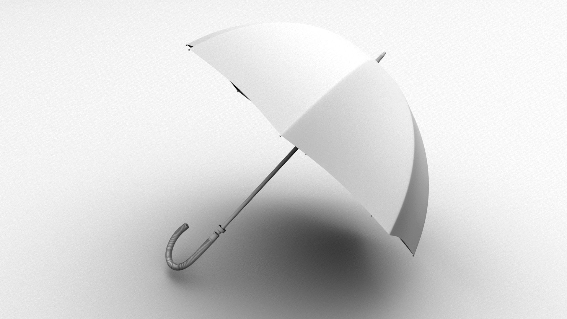 Low-poly Umbrella Model 3D model | CGTrader