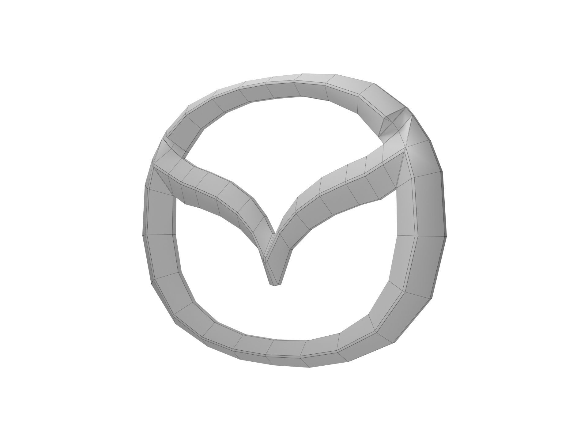 Mazda Logo 3D model 3D printable | CGTrader