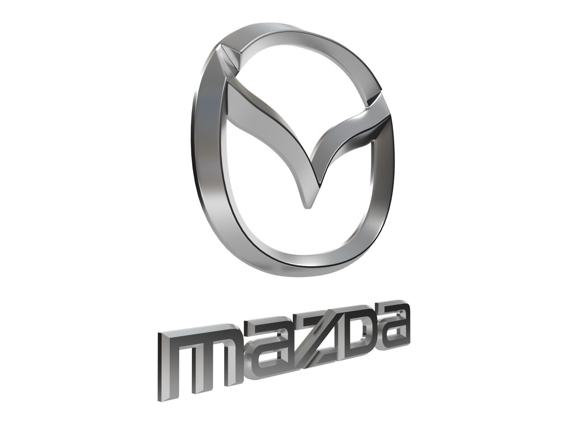 Mazda Logo 3D model 3D printable | CGTrader