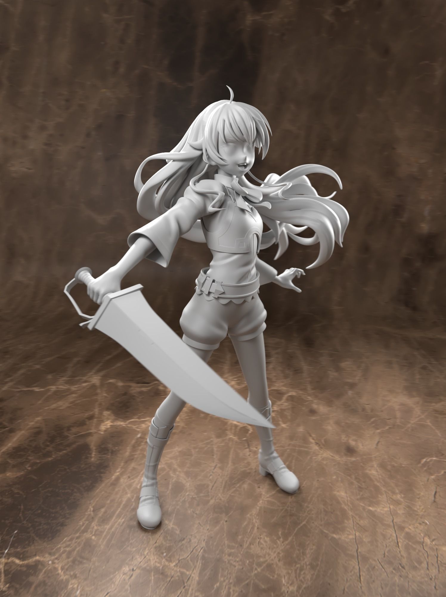 Eris Boreas - Mushoku Tensei 3D model 3D printable | CGTrader