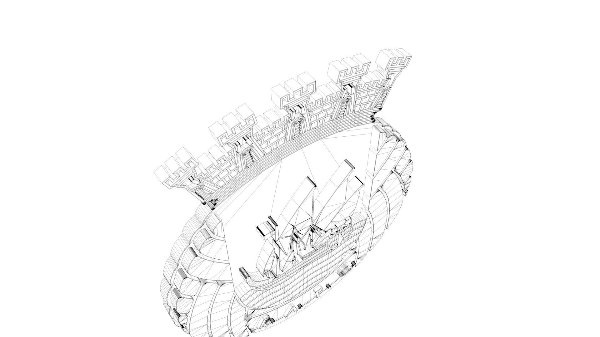 Rio Ave Logo 3D model | CGTrader