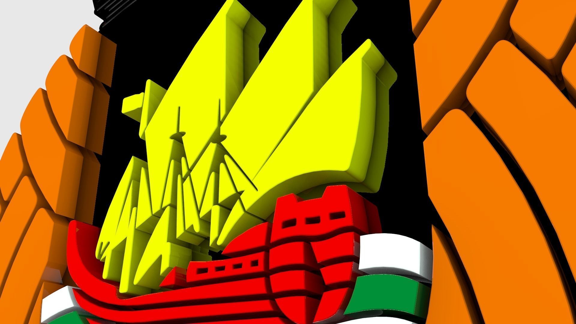 Rio Ave Logo 3D model | CGTrader