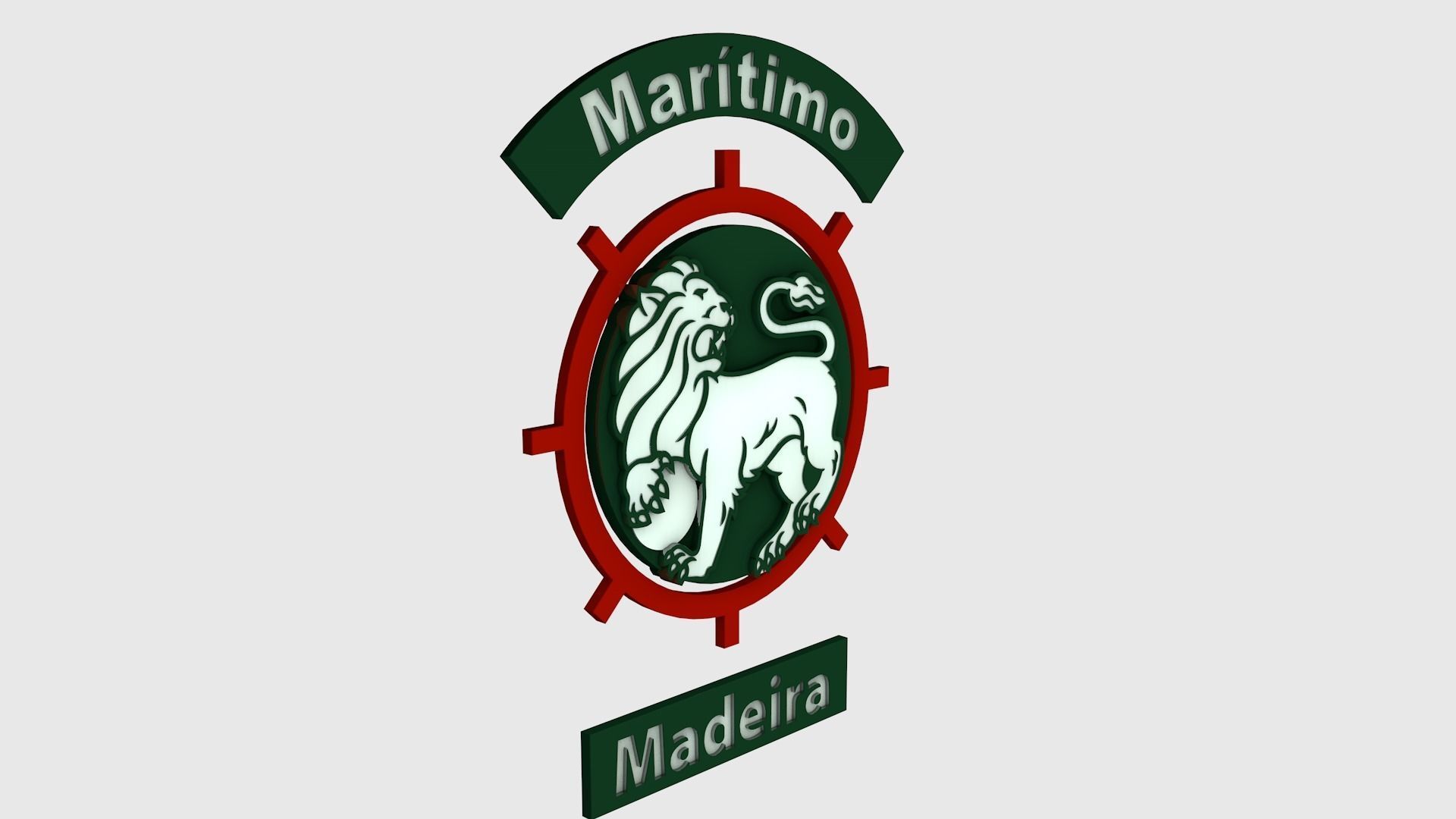 Maritimo Logo 3D model | CGTrader