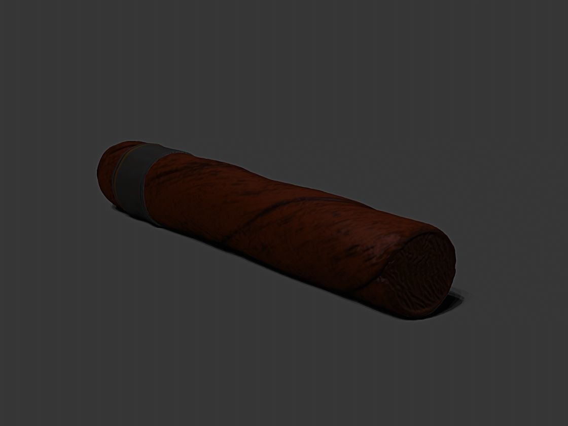 3D model Cigar two cigars VR / AR / low-poly | CGTrader