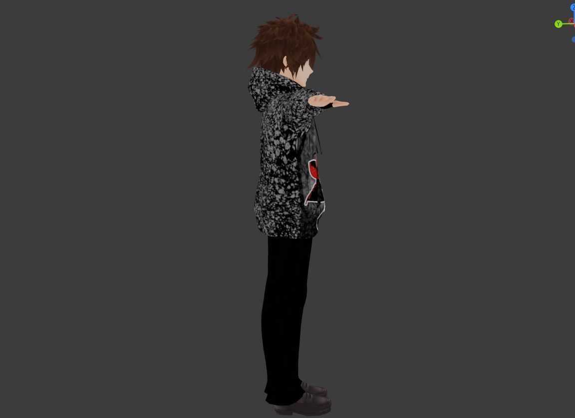 3D model cute anime Boy character m4 VR / AR / low-poly rigged | CGTrader