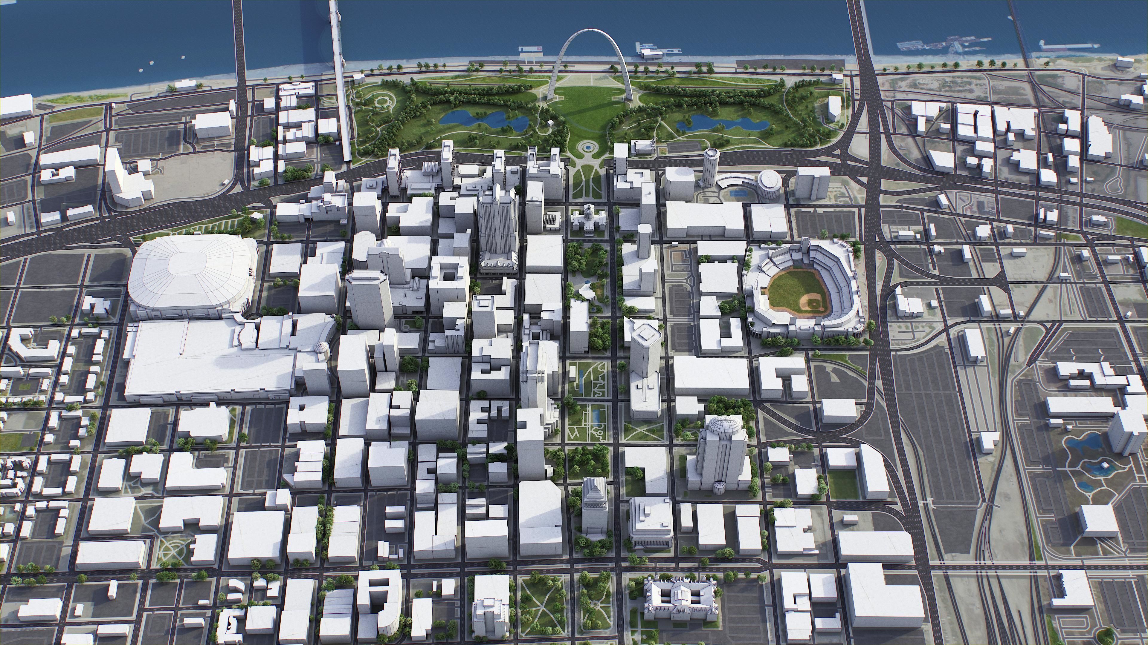 3D model St Louis VR / AR / low-poly | CGTrader