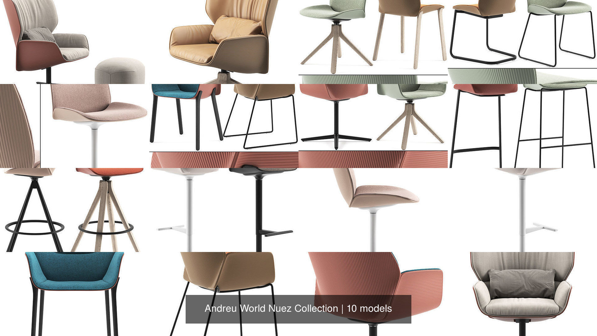 Andreu World Nuez Collection | CGTrader