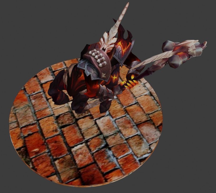High Noon Hecarim 3D model 3D printable | CGTrader