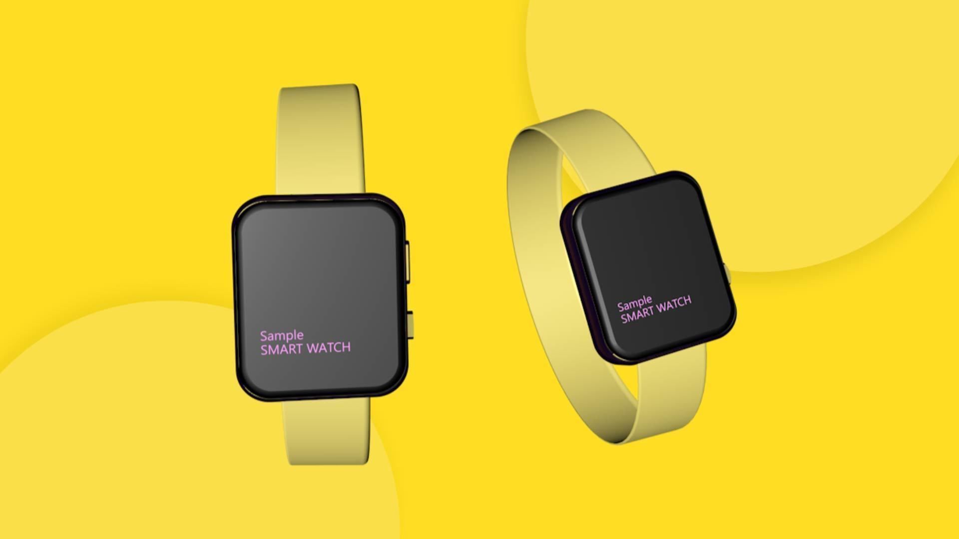 Sample 3d model of Smartwatch free 3D model | CGTrader