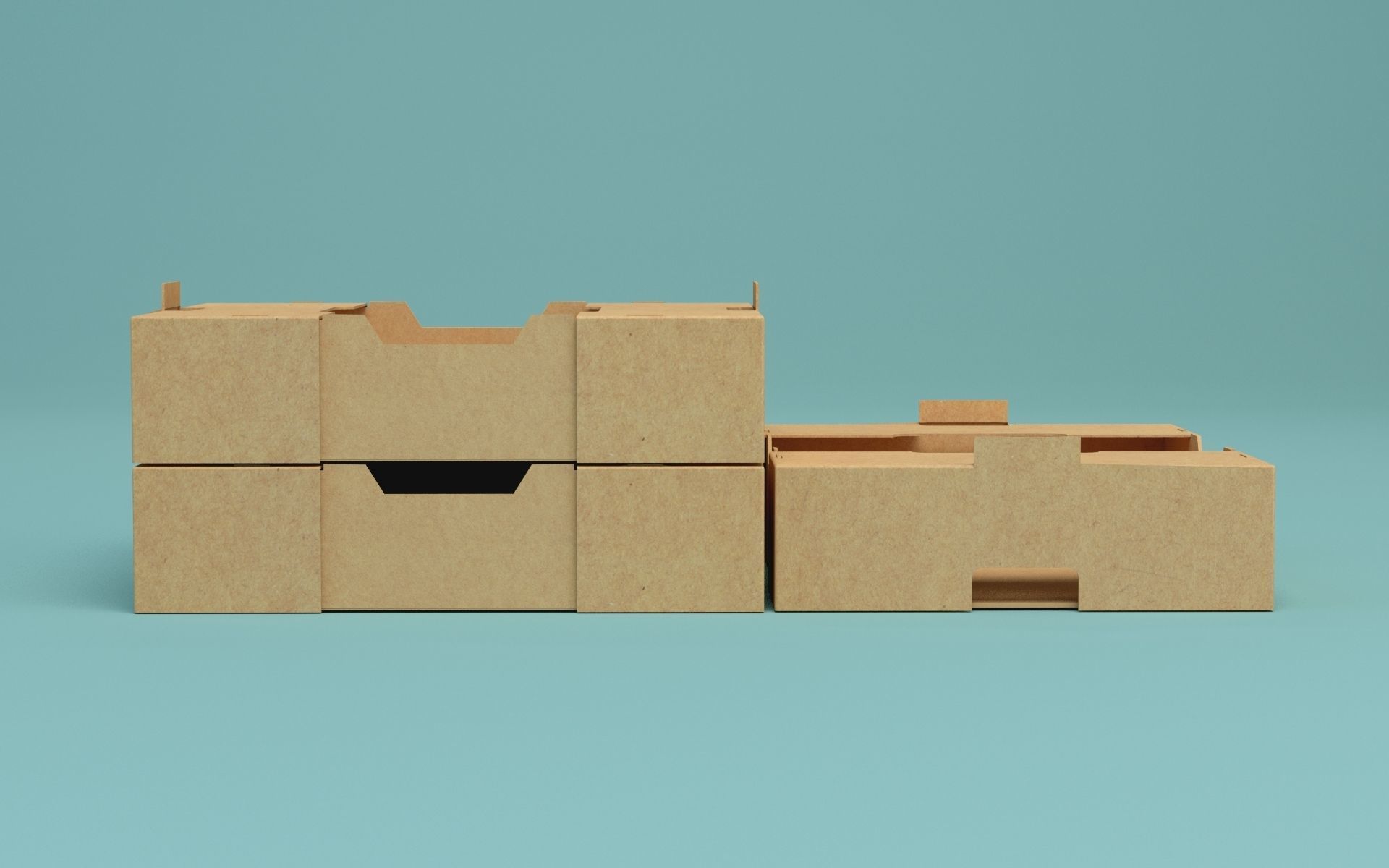 Packing Box Model 3D model | CGTrader