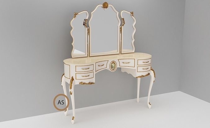 Dressing Table 3D model 3D model | CGTrader